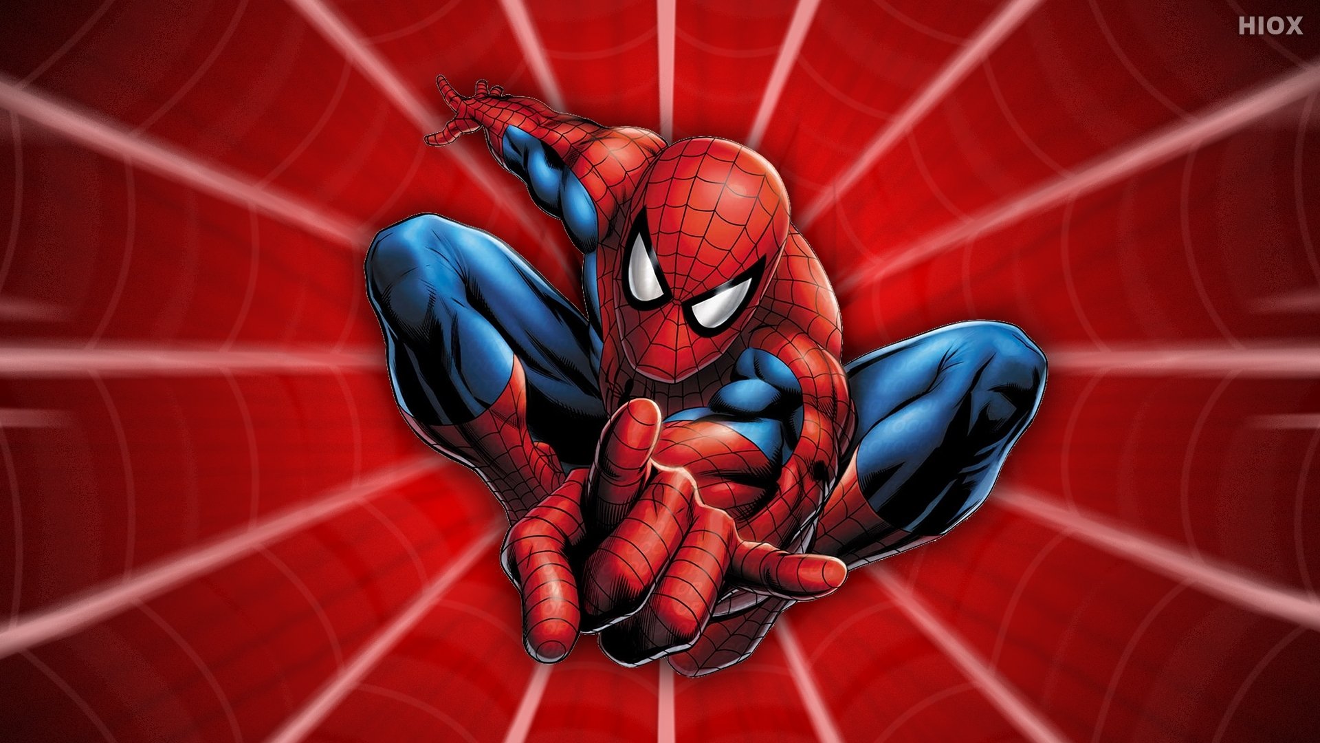 Spiderman Web Background