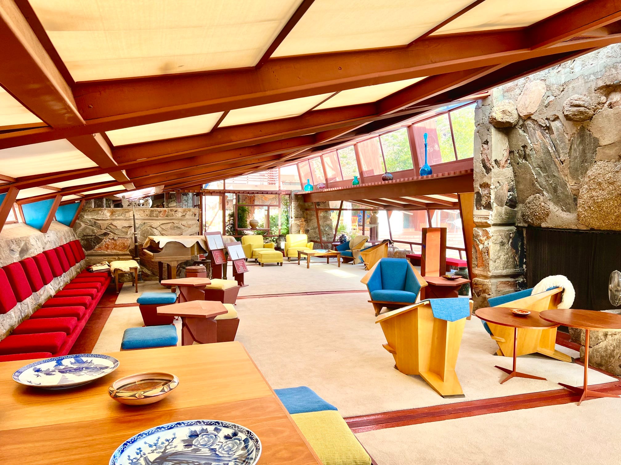 Frank Lloyd Wright Taliesin Interior