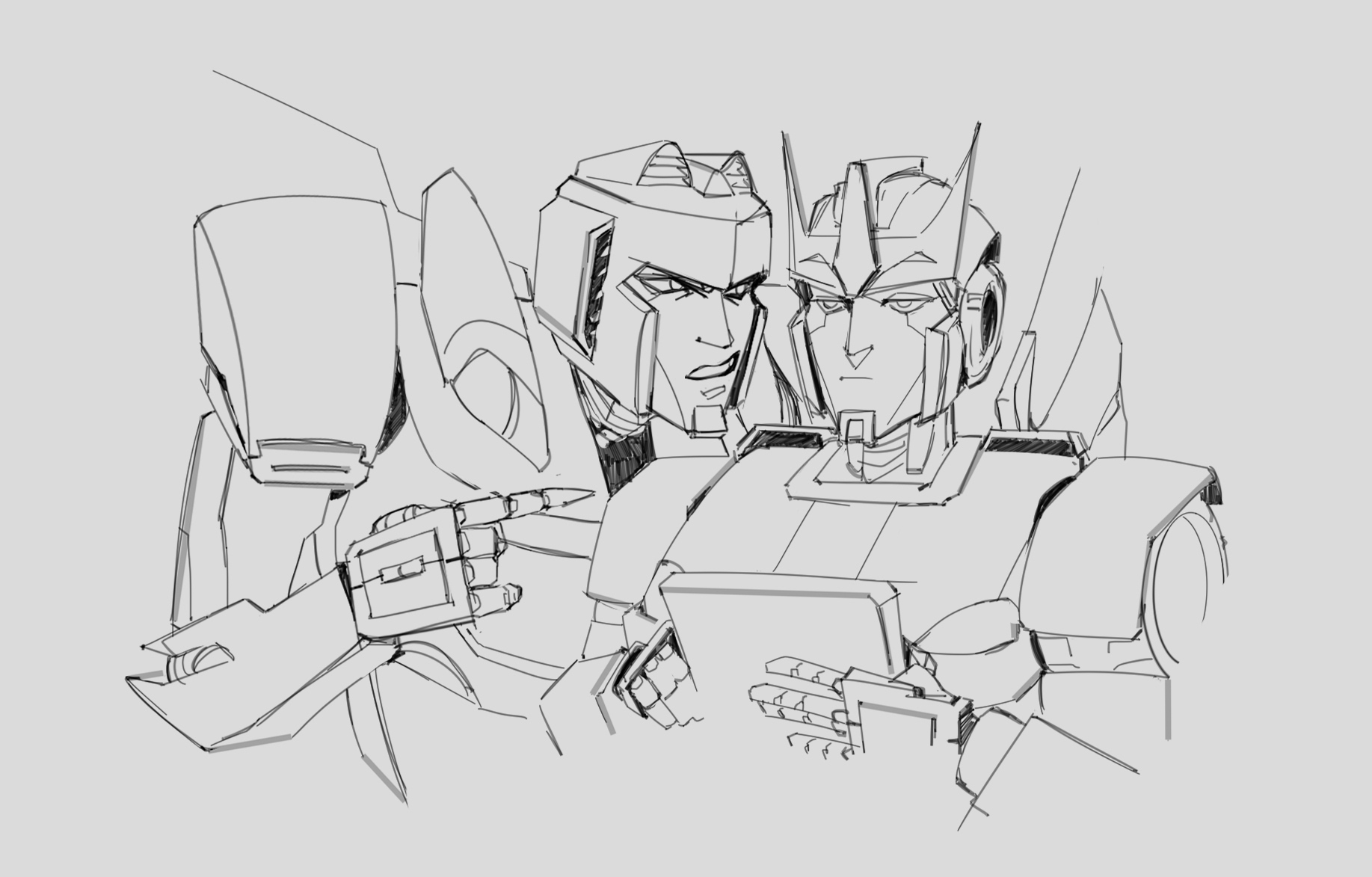 Transformers Animated Prowl Coloring Pages