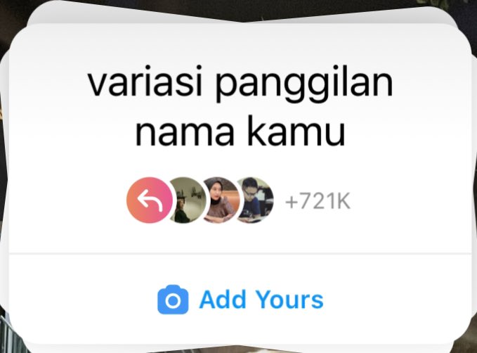 Fitur Add Yours Bakal Dihapus Instagram - USS Feed Fitur Add Yours Bakal Dihapus Instagram - USS Feed