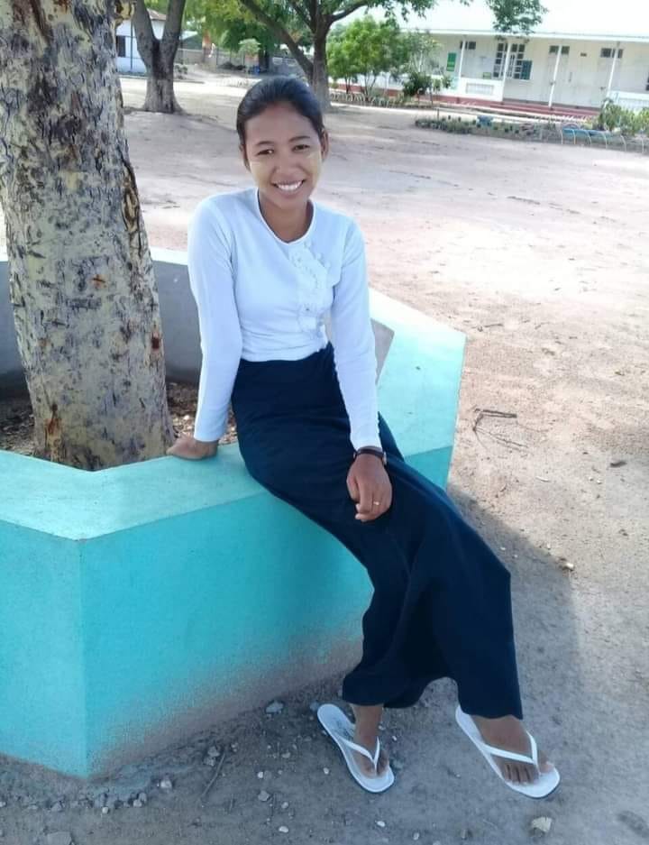 The Irrawaddy (Eng) on Twitter: "Ma Thae Su Naing, a striking teacher and former chair of the ...