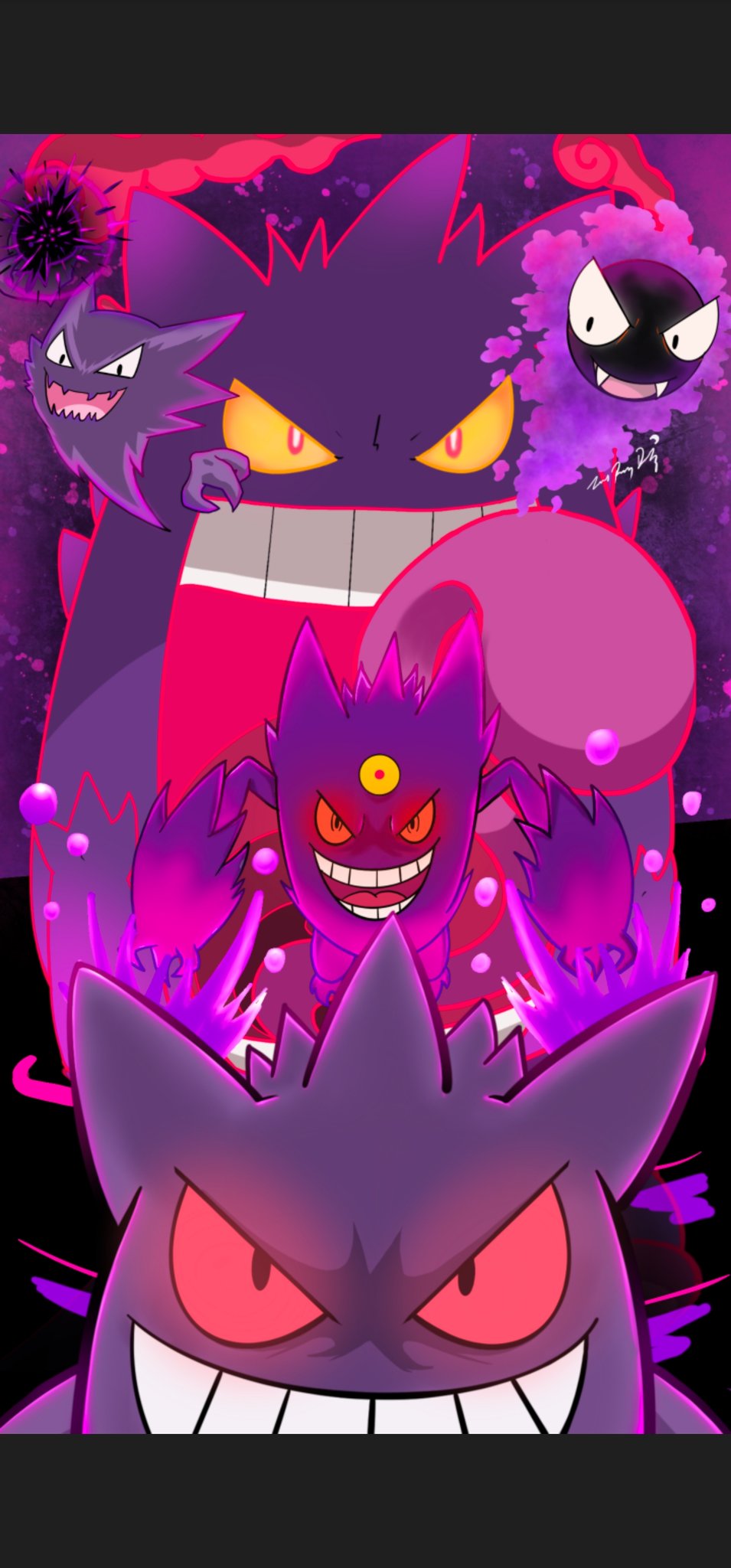 Pokemon Gengar Evolution