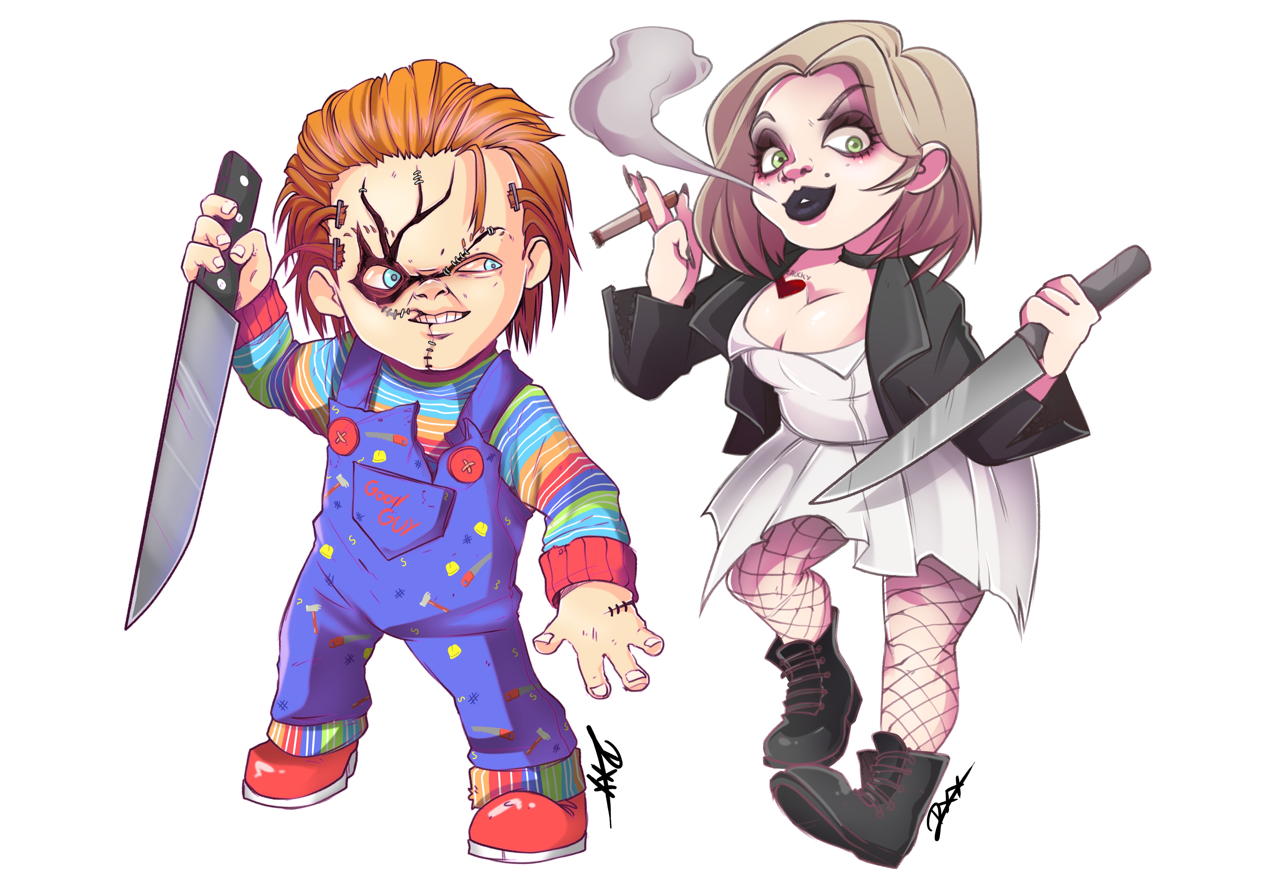 Chucky Drawing
