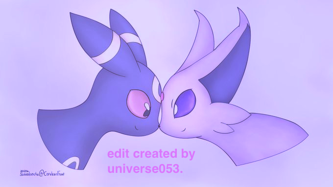 Pokemon Umbreon And Espeon Love Story
