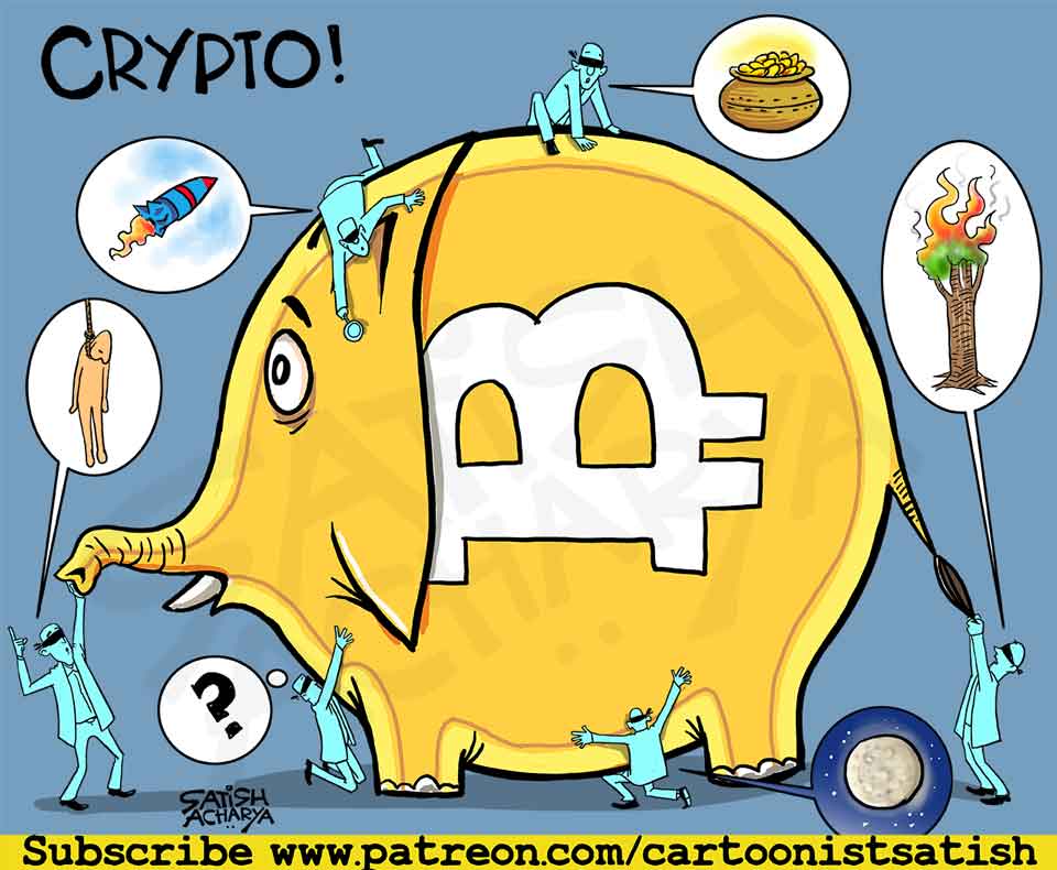 Crypto! : r/editorialcartoons