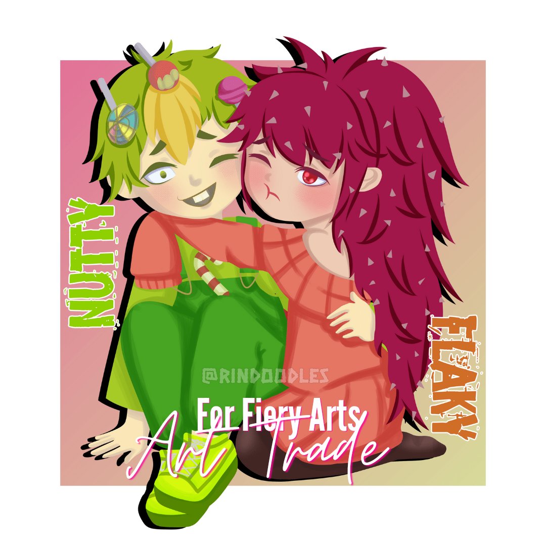 Happy Tree Friends Anime Nutty And Flaky