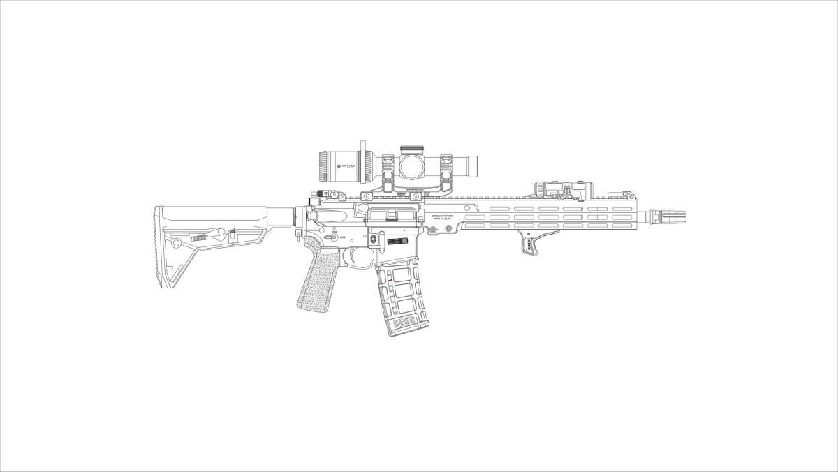 Ar 15 Outline