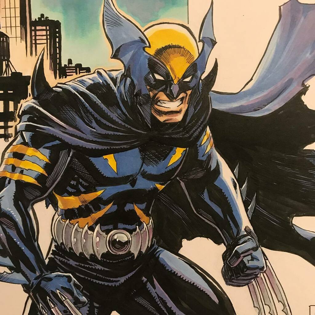 Batman Vs Wolverine Comic