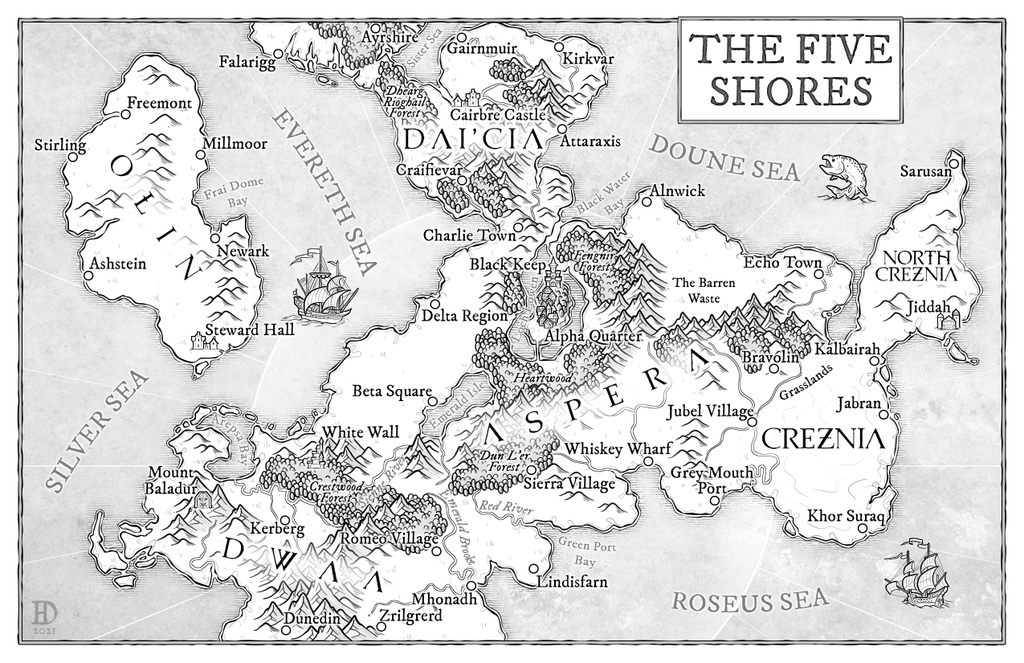 Malazan Map Genabackis