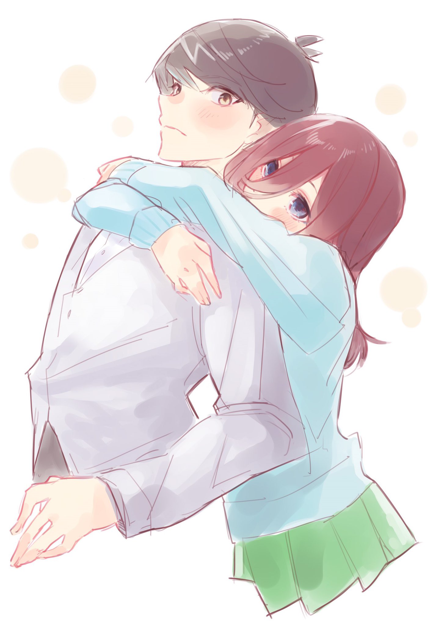 Miku Hugging Touching