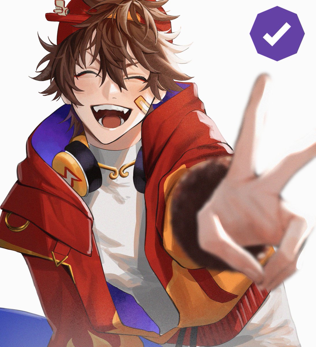 tiarne @ kai-kun day!! kai-kun month!! (tiarne_cattuber): [Smiling Face ...