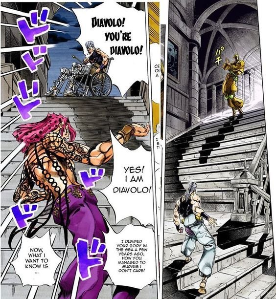 Daily Dose Of Jojo's Bizarre Adventure (hiatus?) on Twitter: "Polnareff met dio and diavolo on ...
