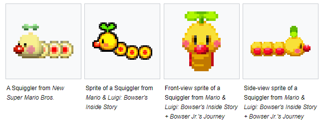 Pixel Mario Bowser Baby