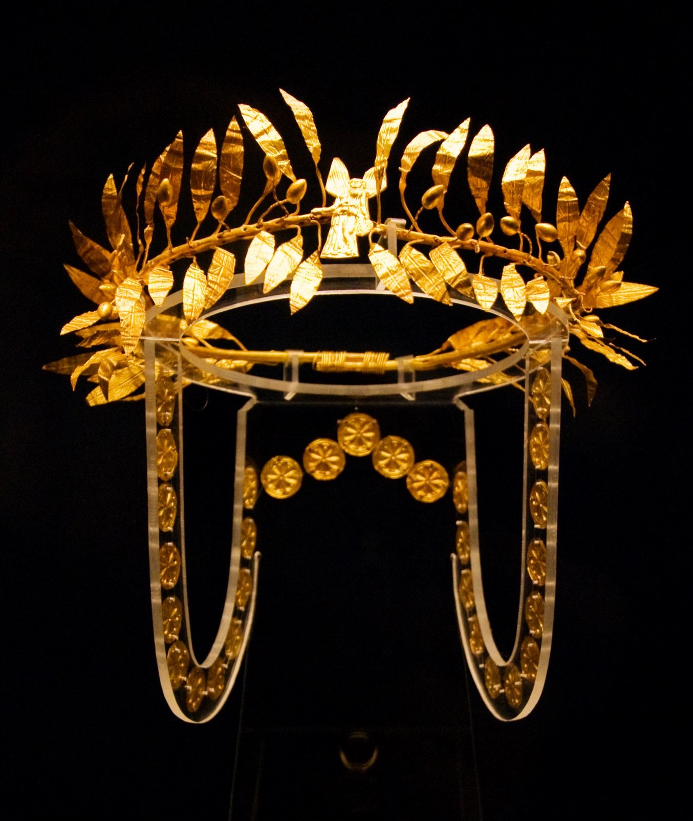 Ancient Greek King Crown