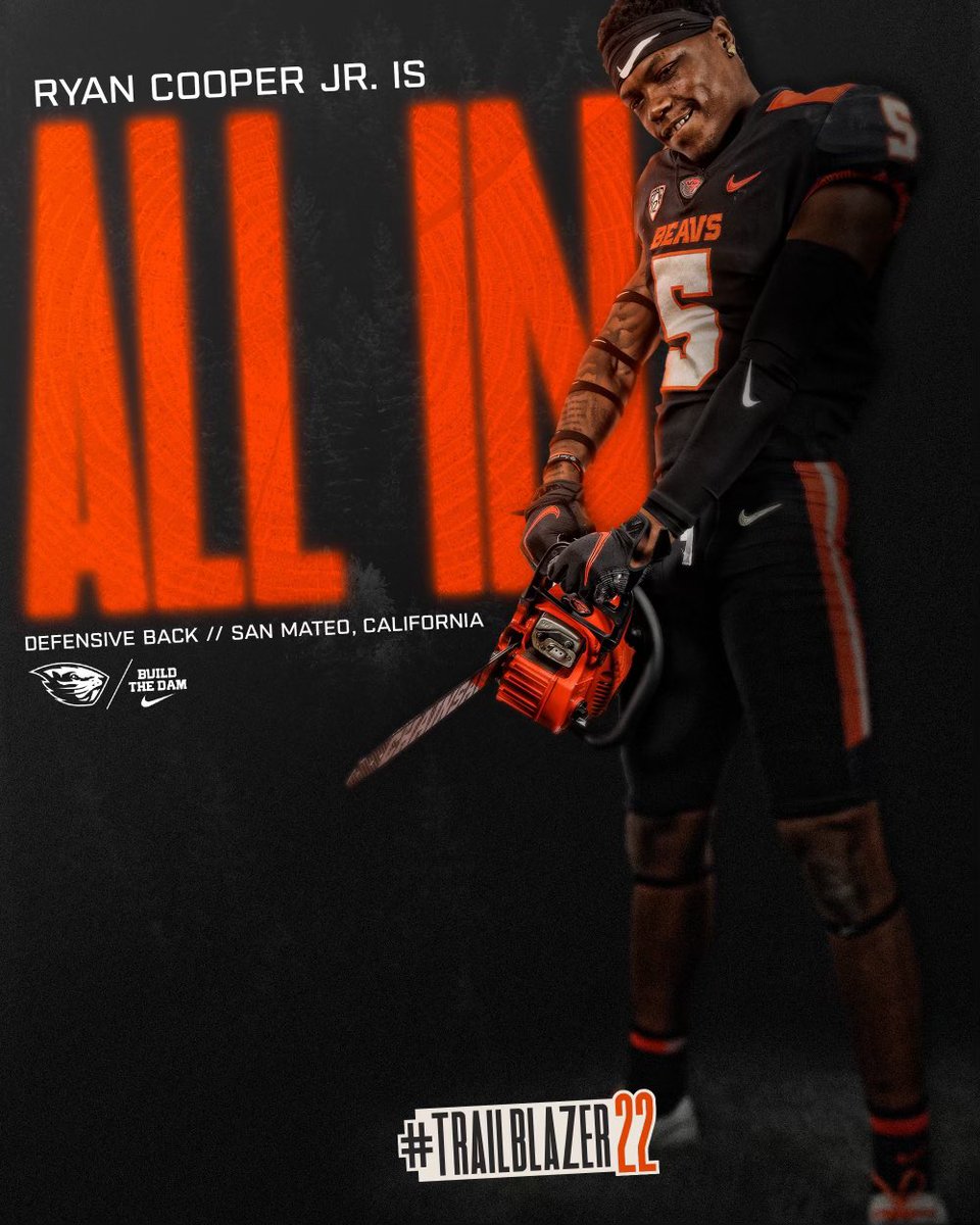 2022 3* JUCO CB Ryan Cooper commits to Oregon State : r/CFB