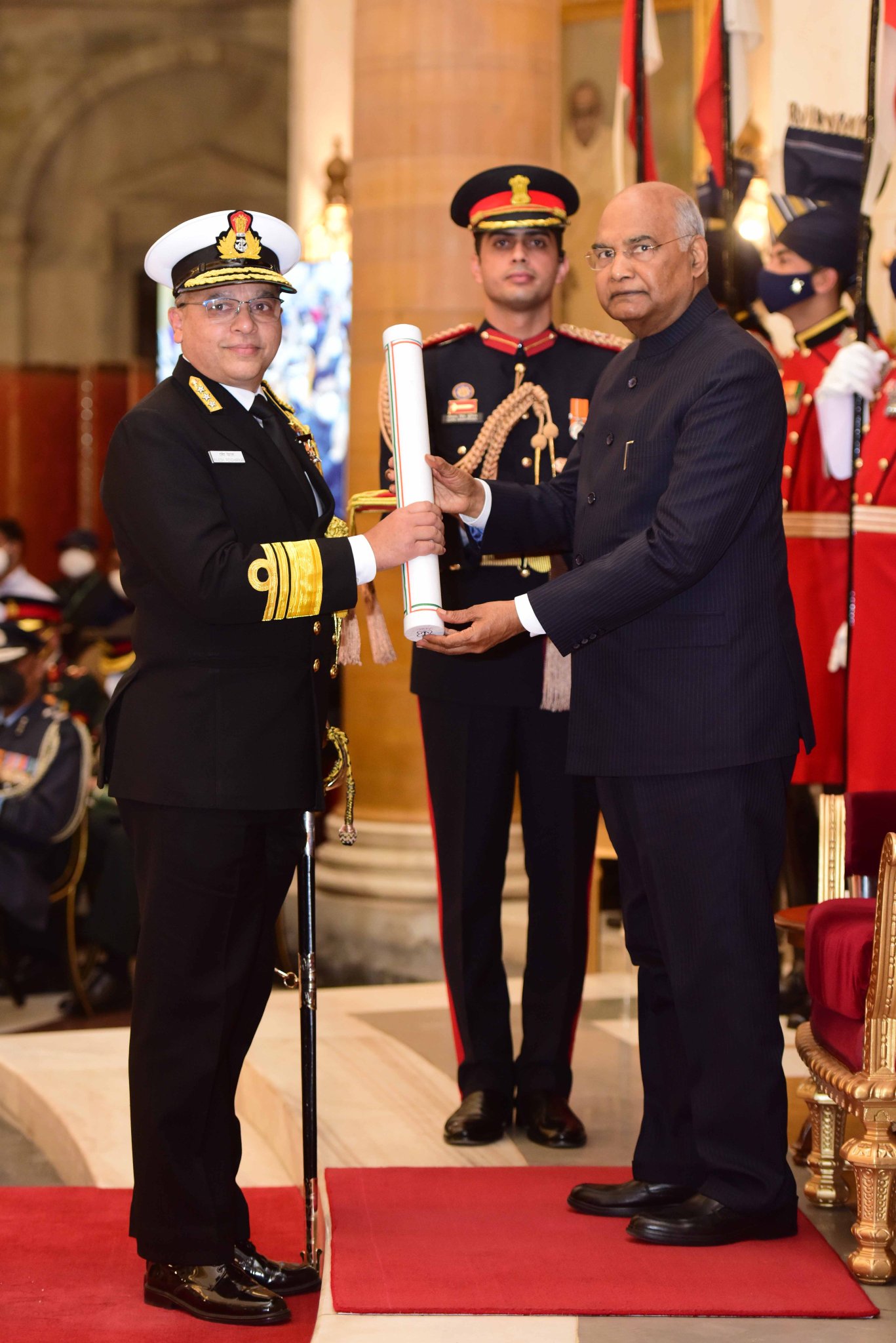 Captain DK Sharma on Twitter: "Heartiest Congratulations to VAdm Suraj Berry, VAdm Rajesh ...