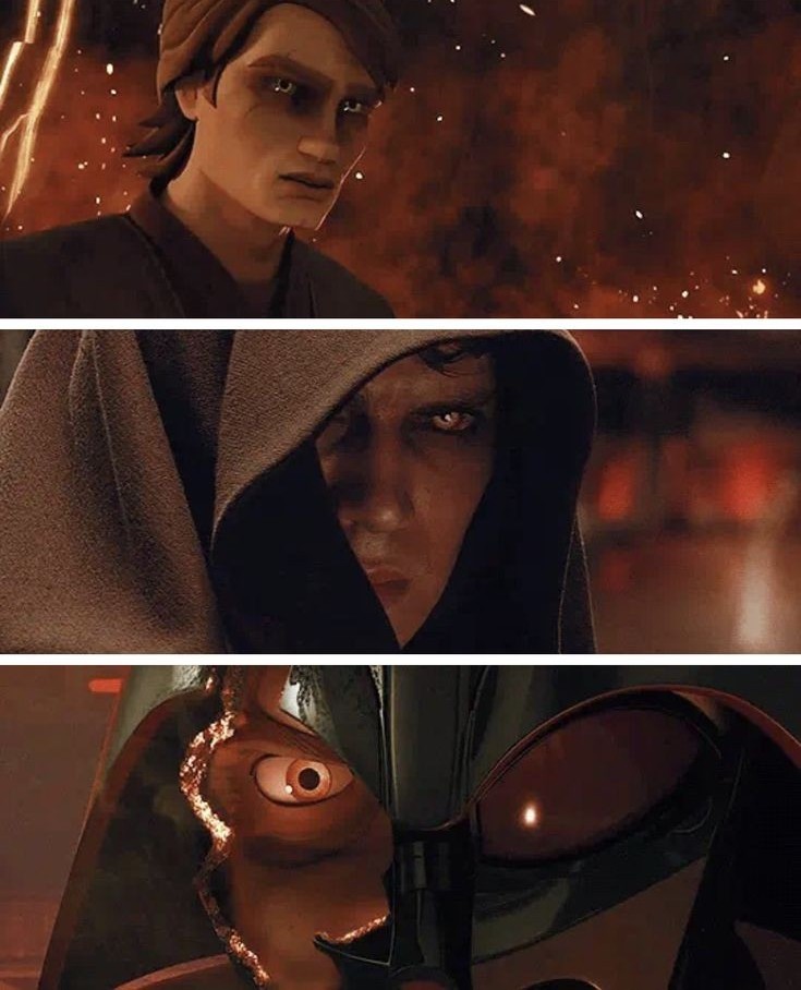 Anakin Skywalker Dark Side Clone Wars