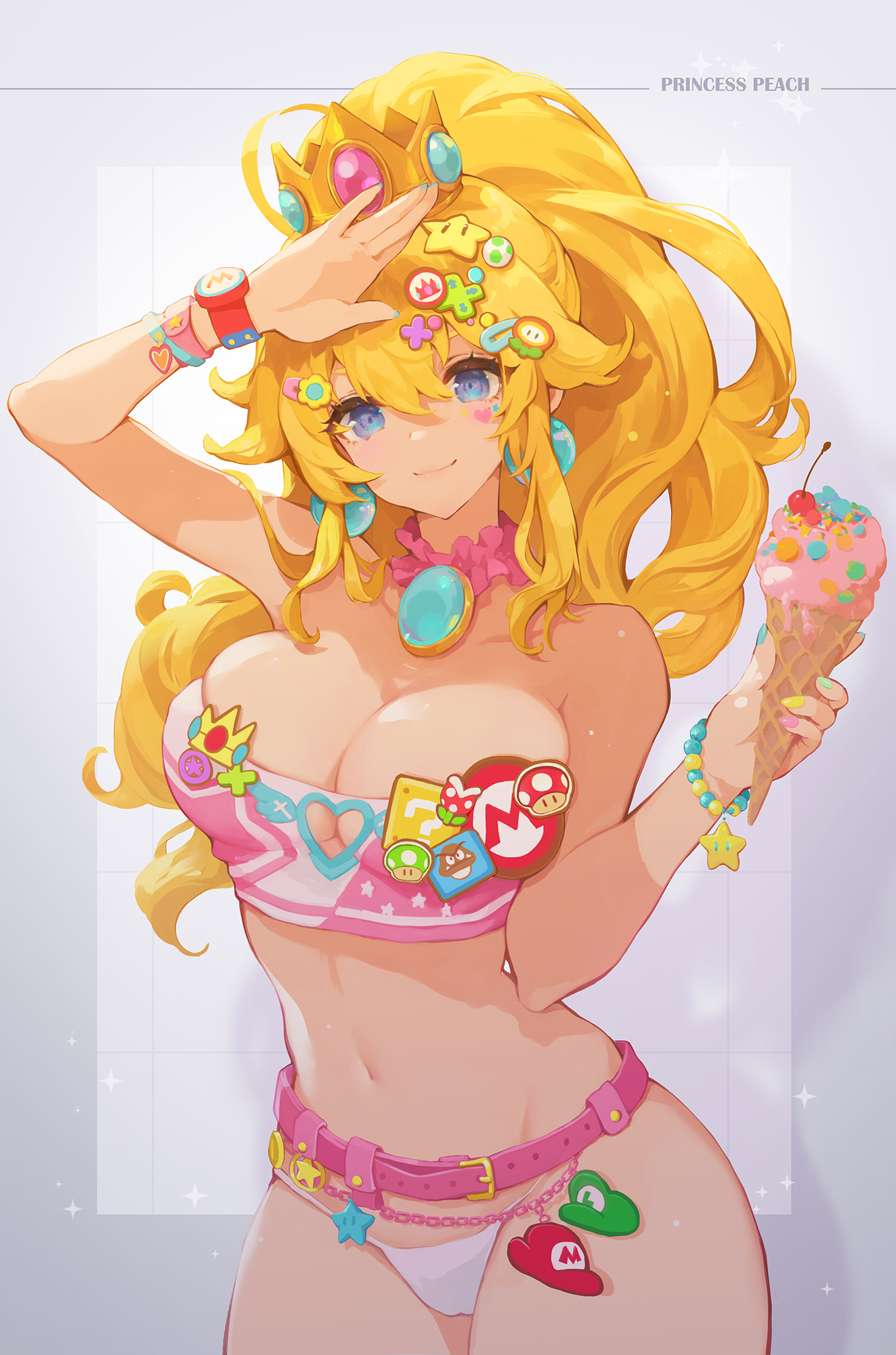 Mushroommirror On Twitter Princess Peach🍑 ️🧡💚💜🤍💙💛 Mario