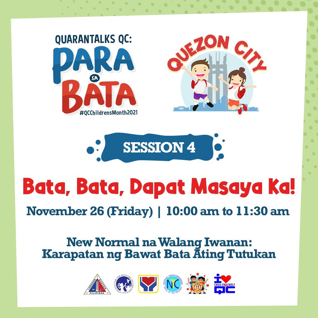 Quezon City Government on Twitter: "Mahalagang matiyak natin ang ...