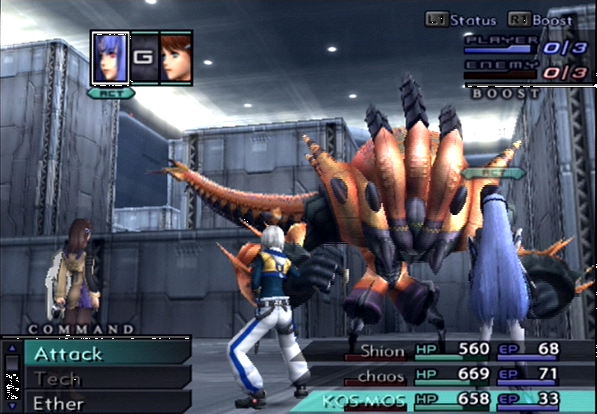 Xenosaga 3 Gameplay