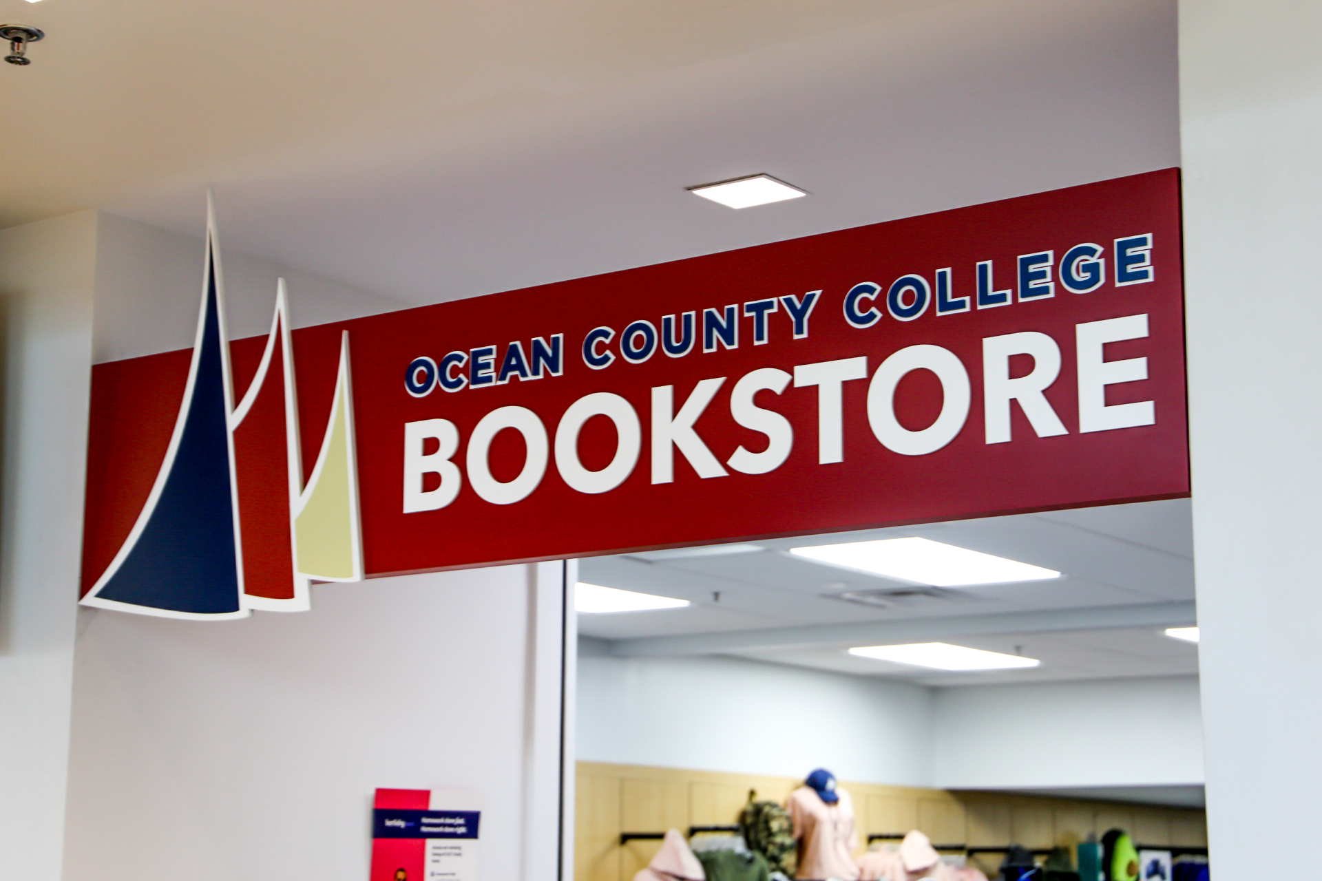 College Bookstore Sign