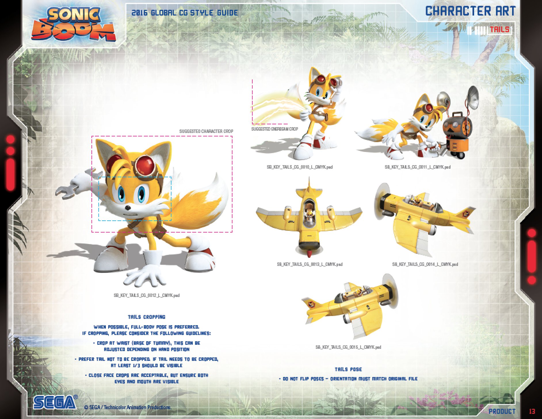 Sonic Boom Concept Art Tails
