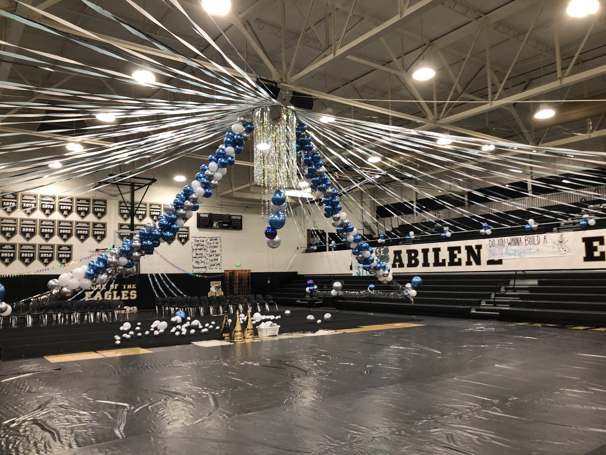 High School Pep Rally Decorations