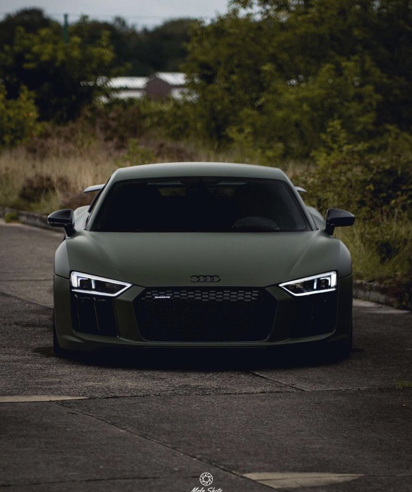 Audi R8 Black And Green