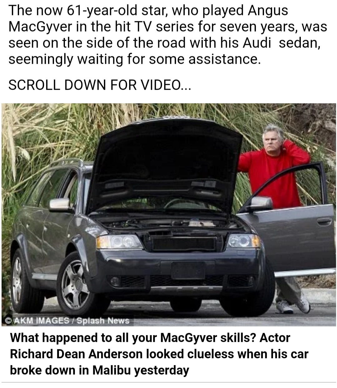 Macgyver Meme Car