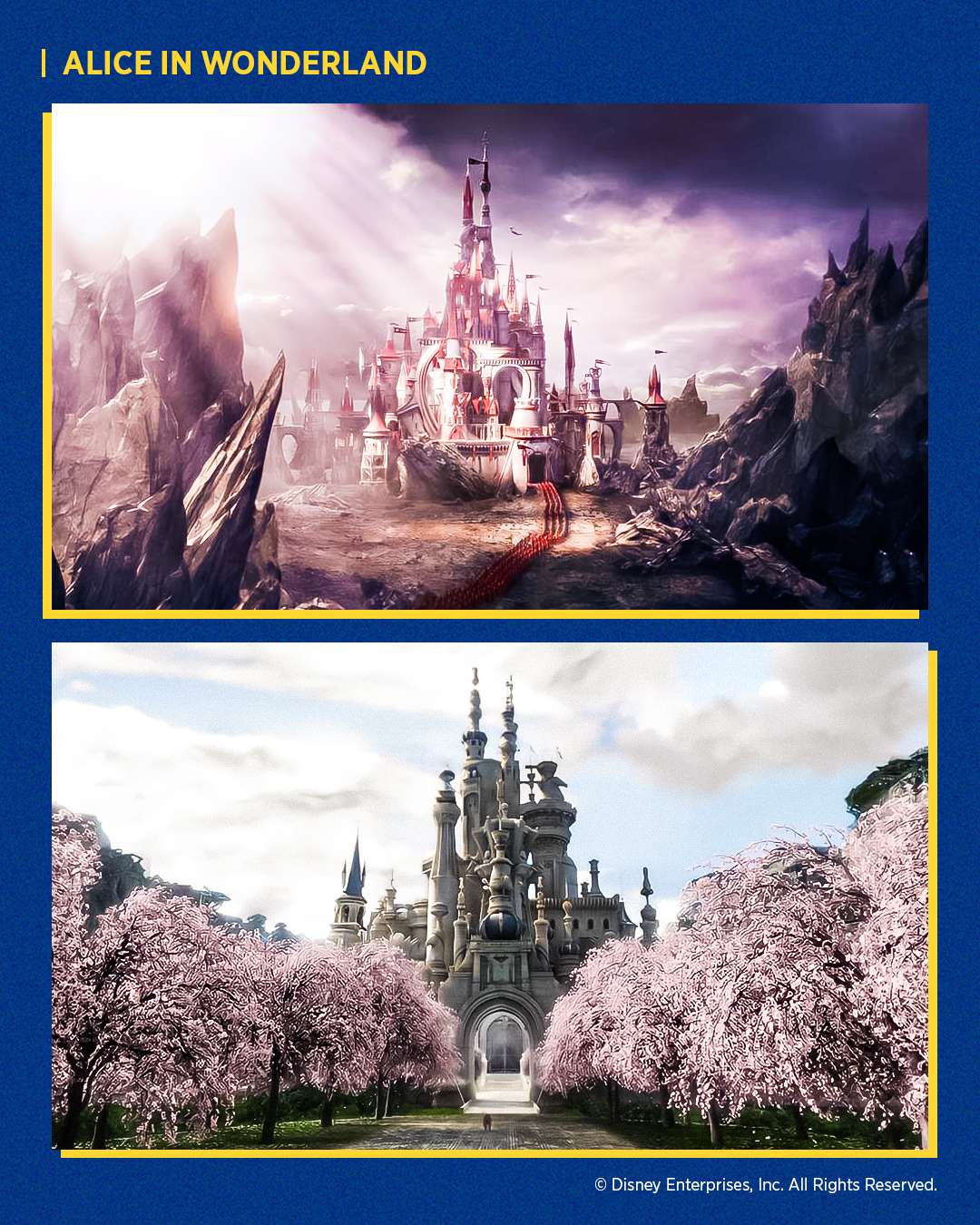 Alice In Wonderland Red Queen Castle