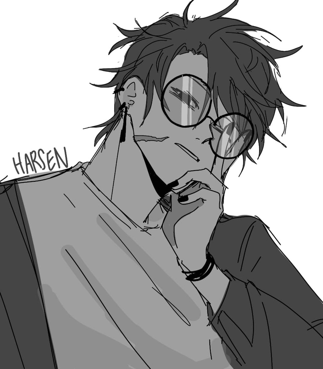 「Men #ocs #originalcharacter Im posting this To keep my twit」bobooTの漫画