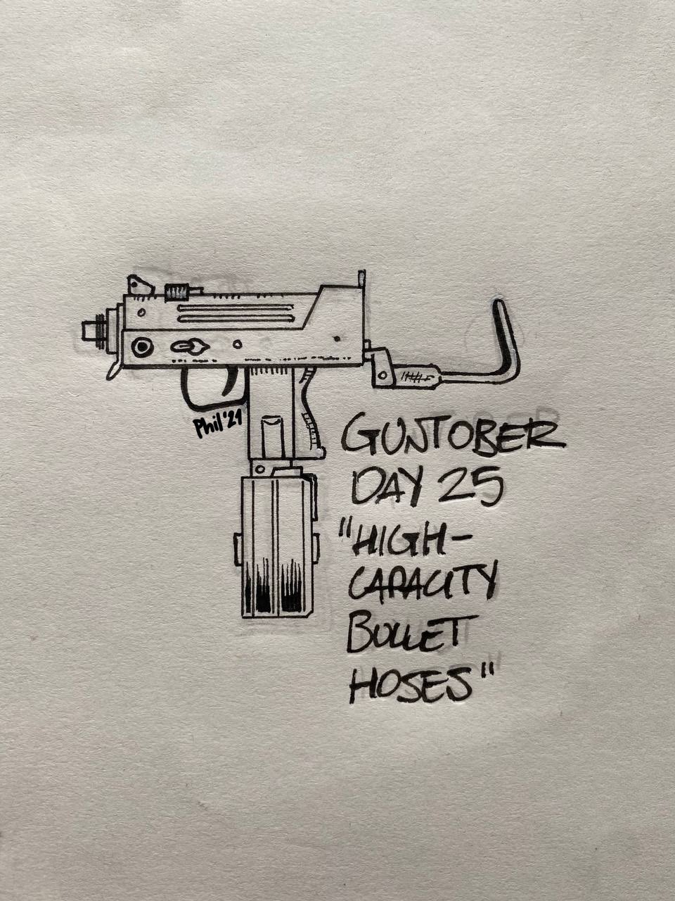 Mac 10 Drawing