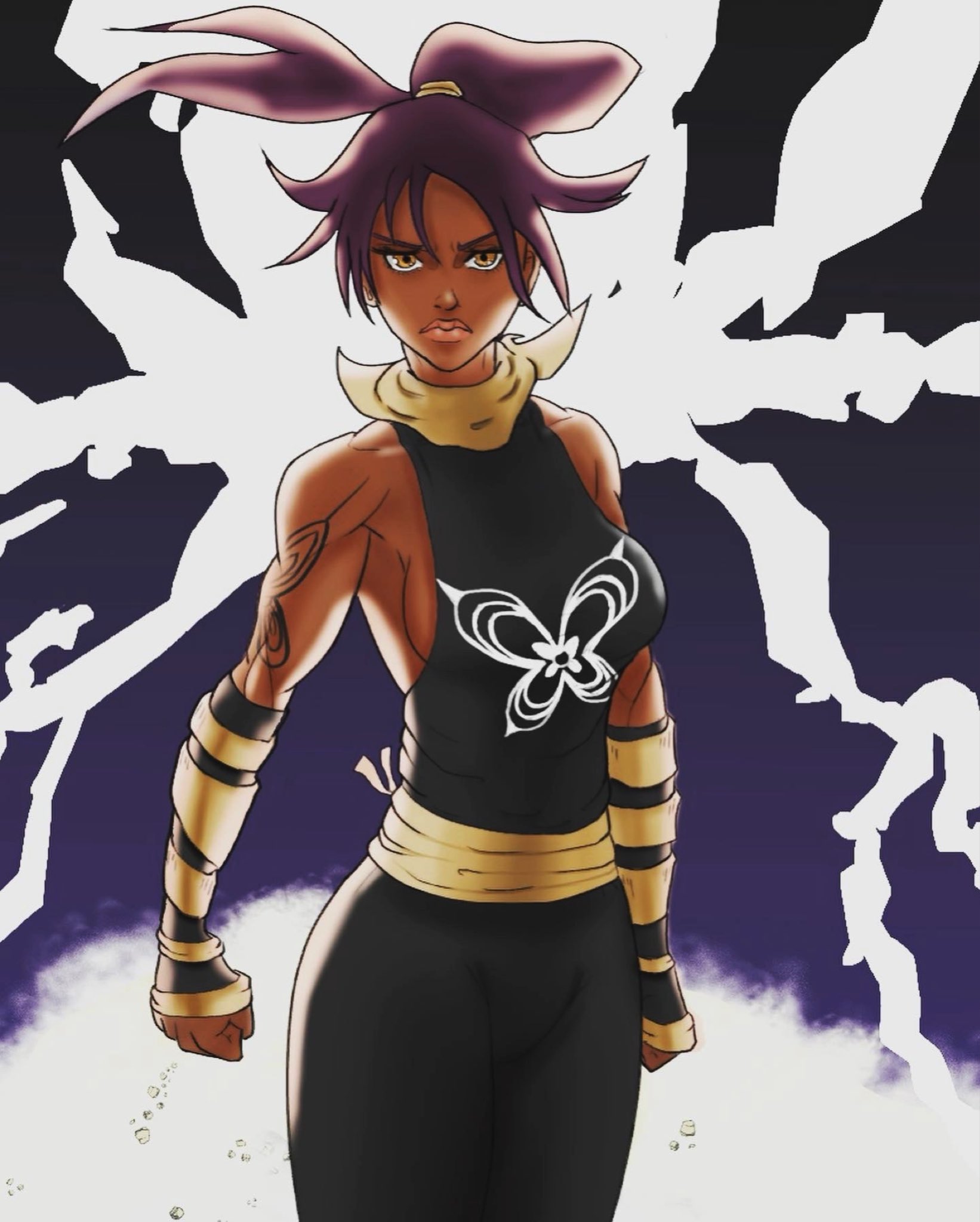 Bleach Yoruichi Fan Art