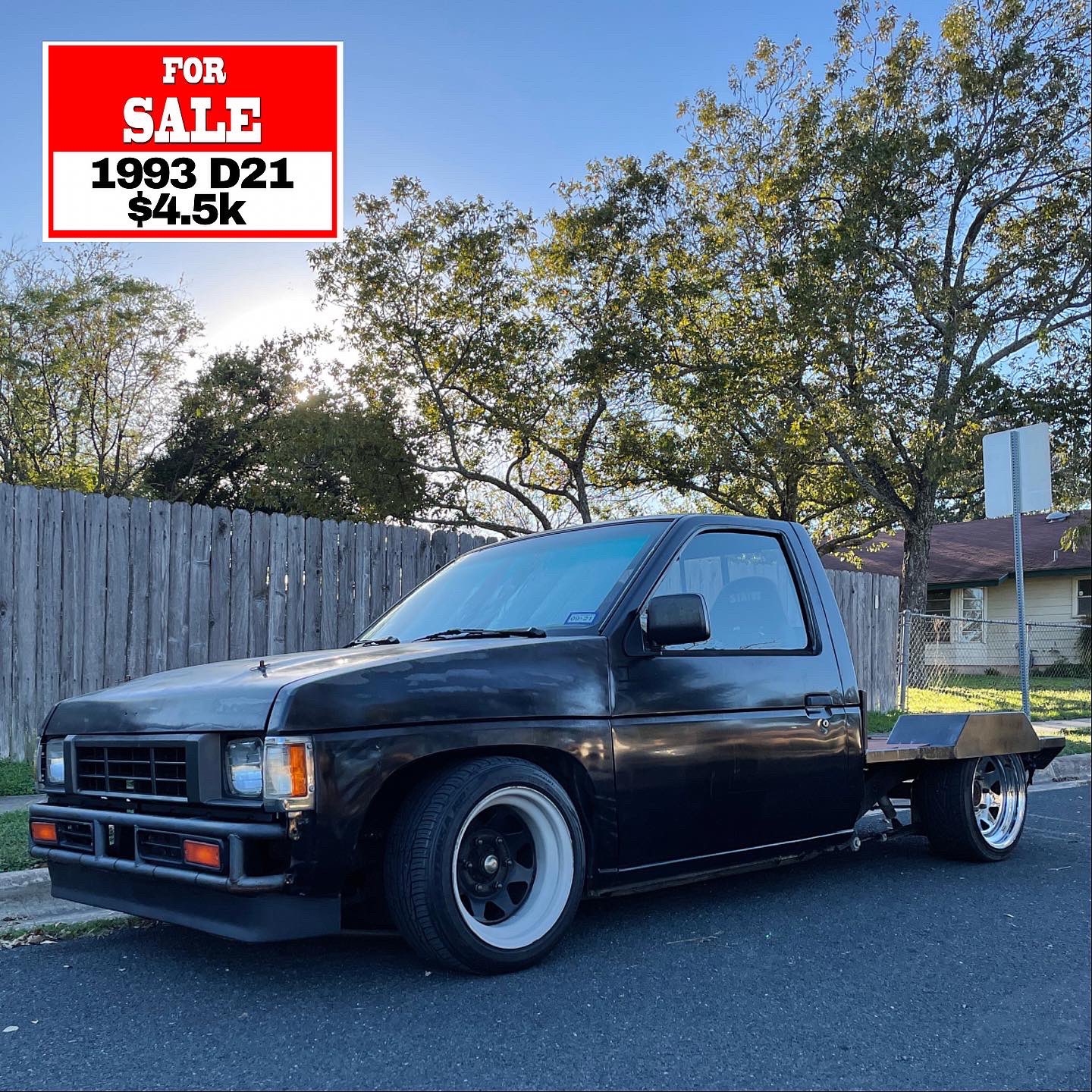 Stanced Nissan Hardbody