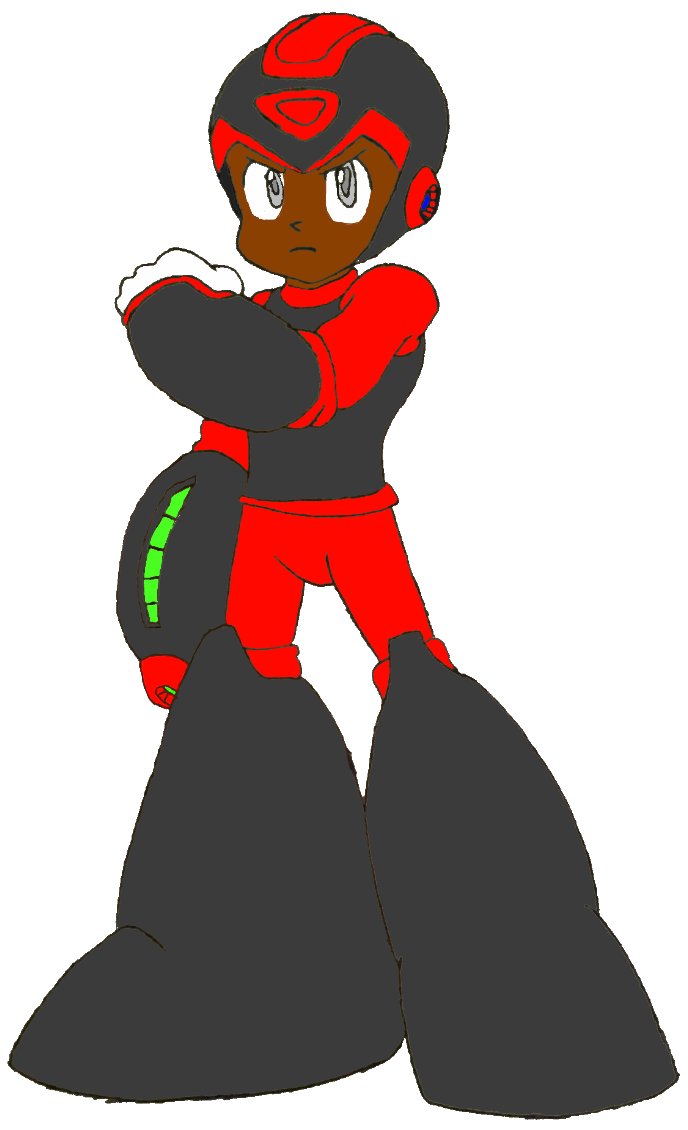 「from traced scrawny black mega man recol」|ComiCoalのイラスト