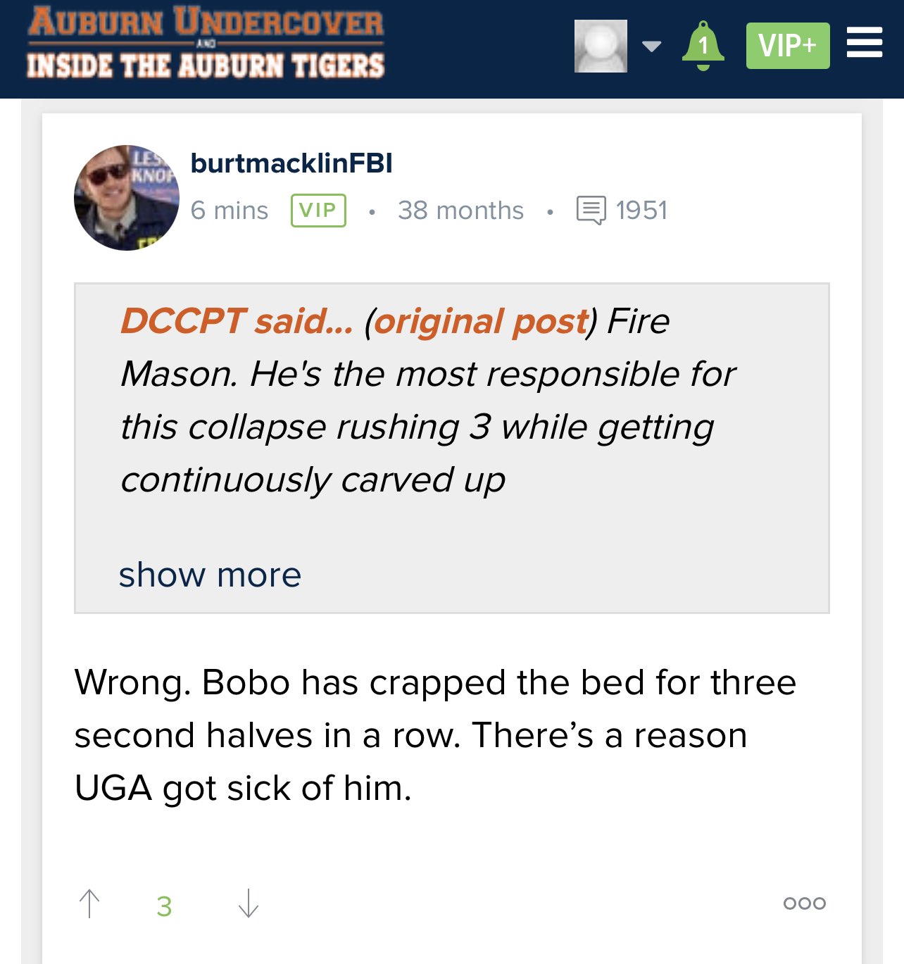 Message Board Geniuses on Twitter: "Fire Bryan Harsin! #FireEverybody #GusMalzahnwasbetter https ...