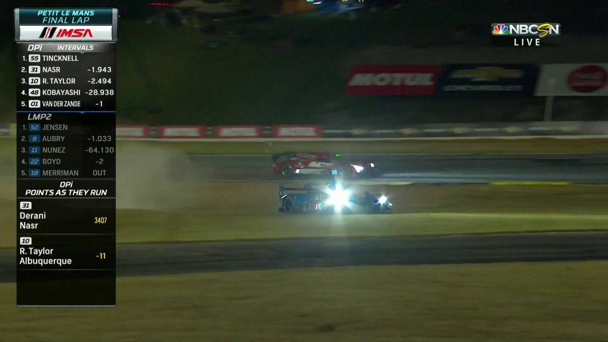 [OT] The IMSA DPi championship battle comes down to the final turn of ...