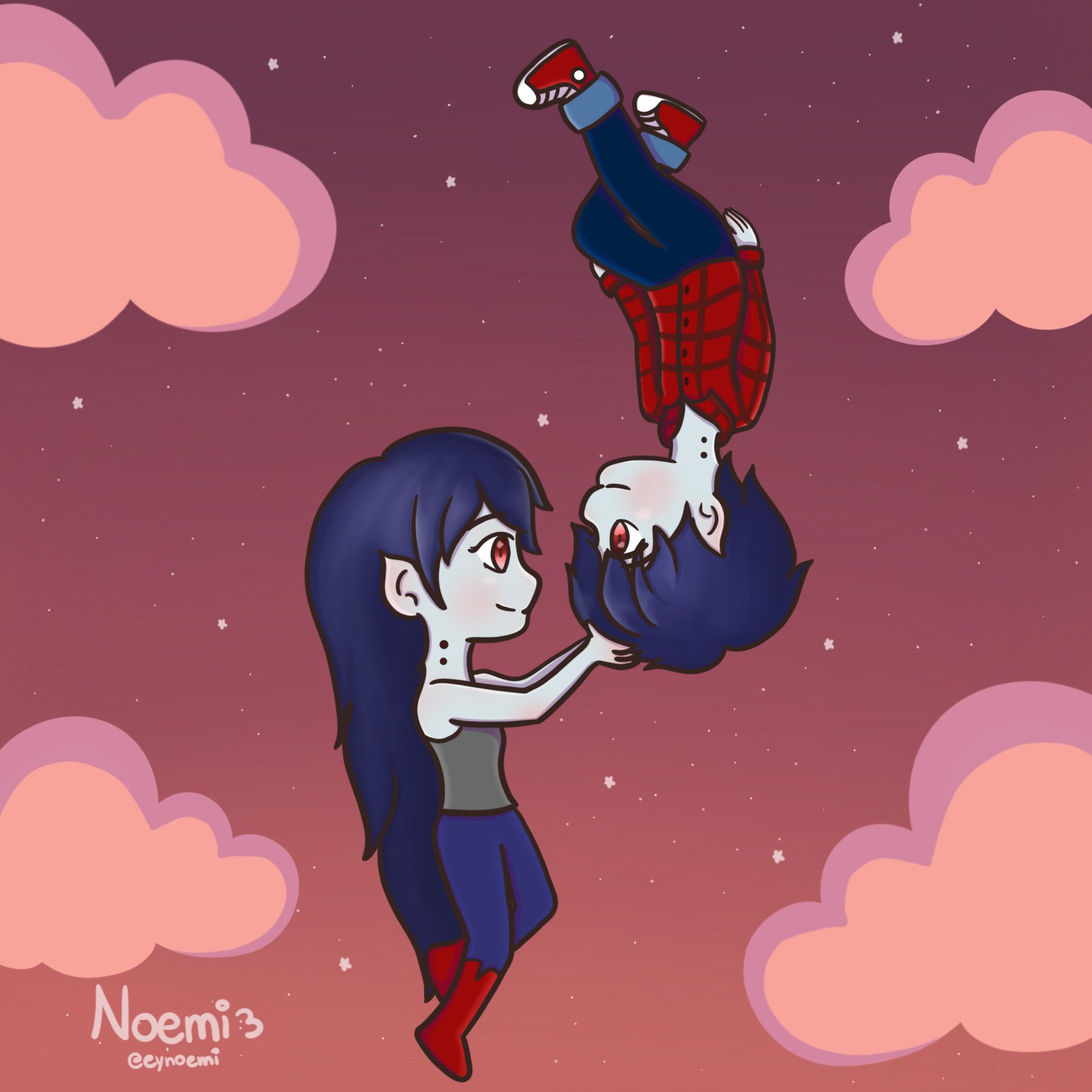 How To Draw Marshall Lee Chibi