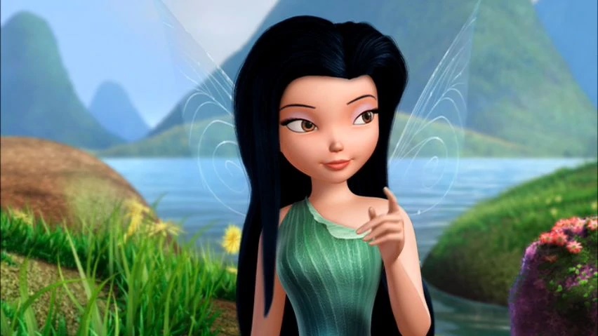Tinkerbell With Black Hair