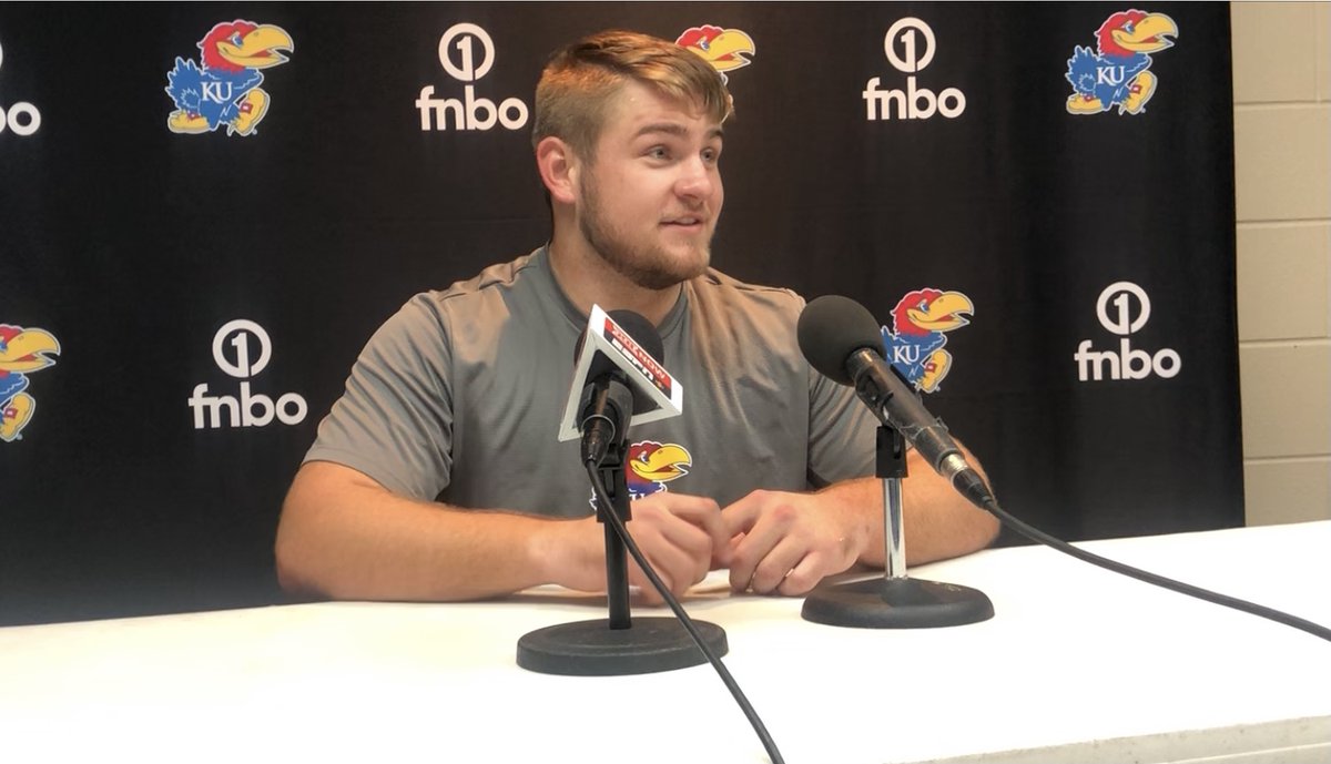 Kansas Jayhawk fullback who caught the game winning 2 point ...