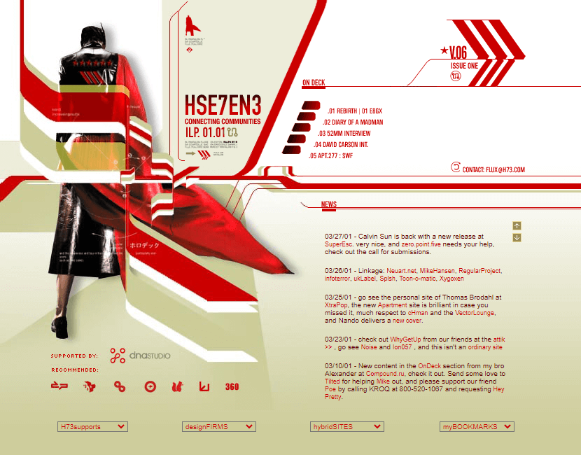 Y2K aesthetic websites in 2001 Afterlab Designgraphik HSE7E3 Submethod ...