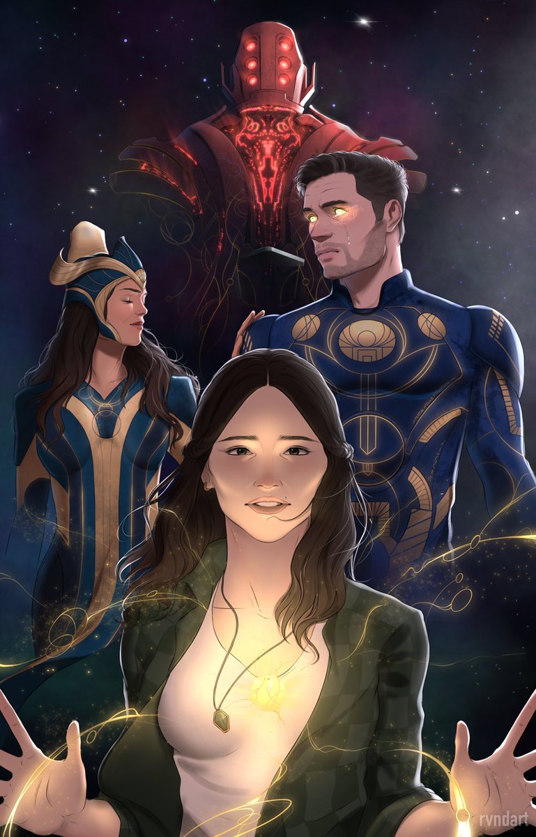 「The Prime Eternal #Eternals #ajak #Sersi」|AJのイラスト