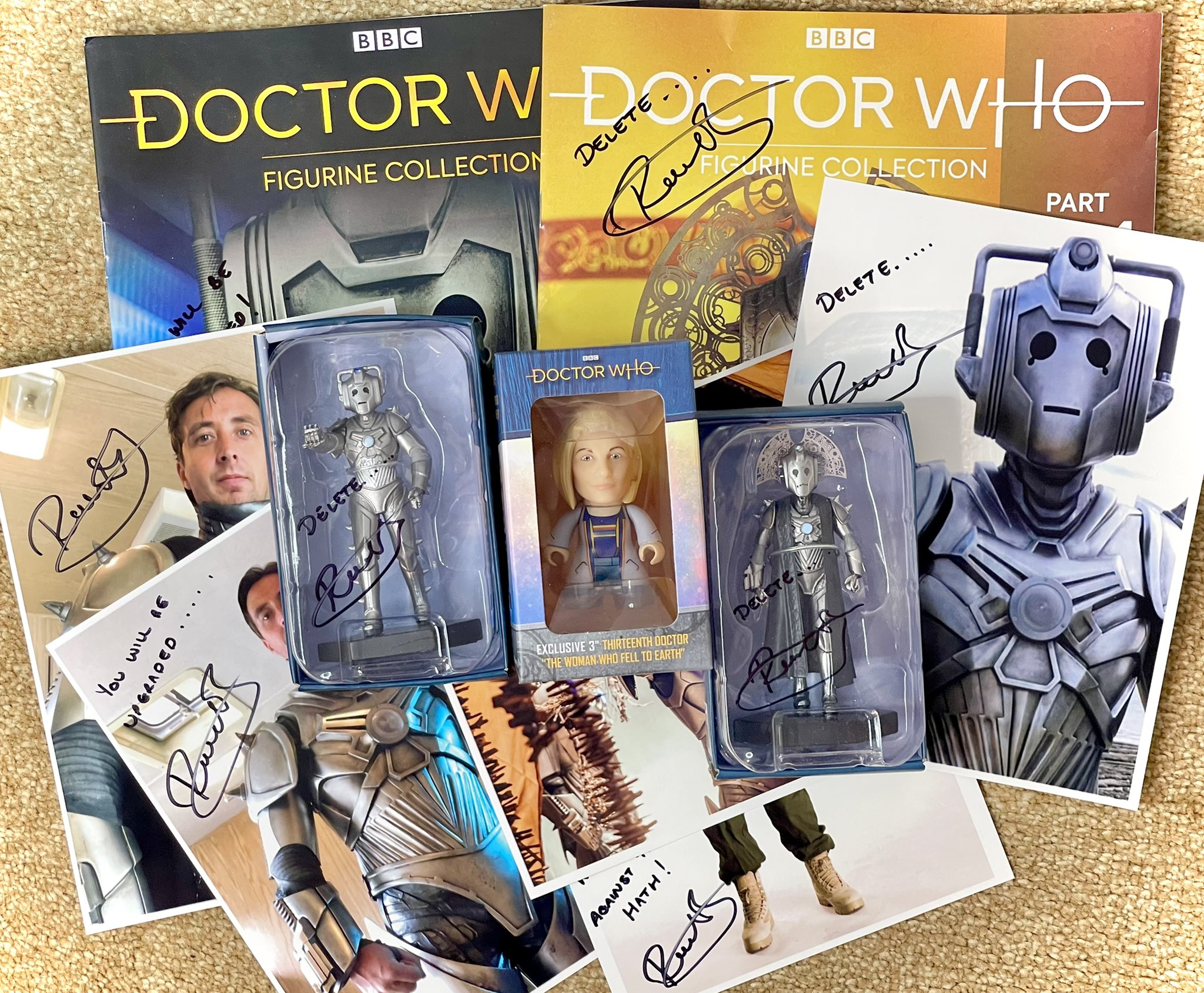 Doctor Who Cyberman Delete