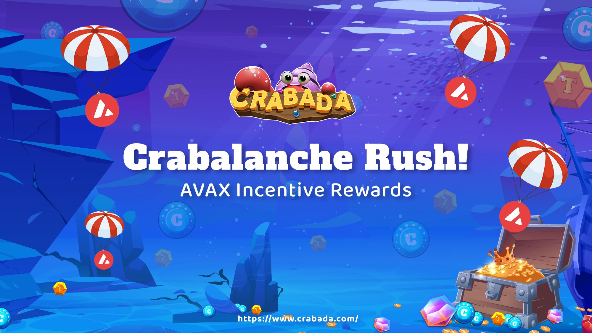 Crabada (🦀,🦀) 🔺 on Twitter: "To celebrate our launch on #Avalanche🔺, Crabada is allocating AVAX ...
