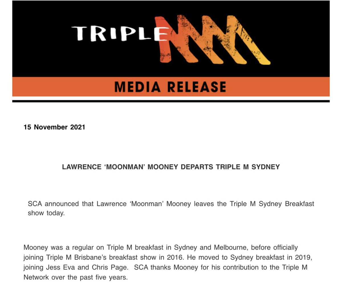 Triple M Network - Page 180 - Major Metropolitan Radio - Media Spy