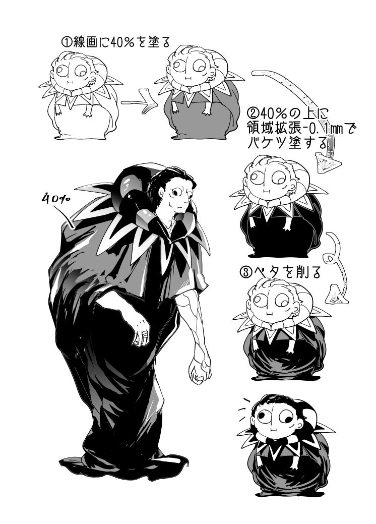 「私、後の自分の為、また後続の同士が初めての同人誌出すときの為トーンや線数コマ枠同人誌の後ろのページに記載してんの。やさ」🎪じおりーた🎪の漫画
