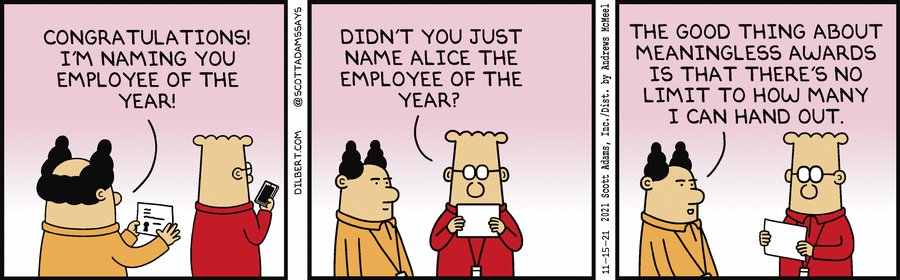 New Employee Dilbert