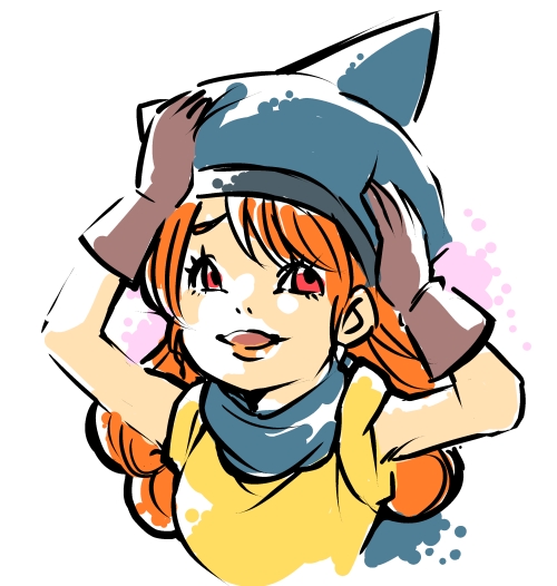 アリーナ(DQ4) 「 https://t.co/CtmH1pI0Fg 」|ふぇにょんのイラスト