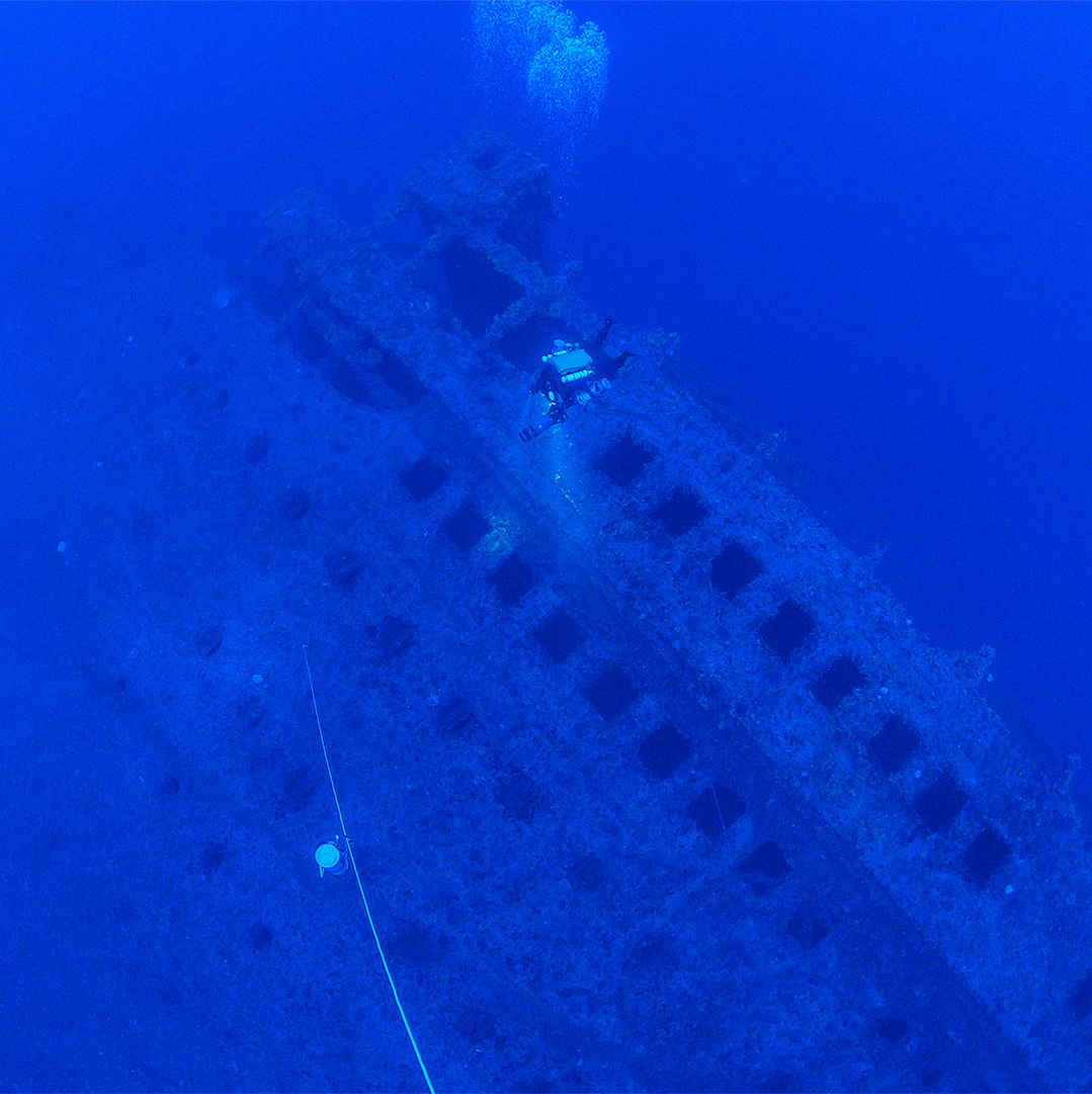 Britannic Wreck Model