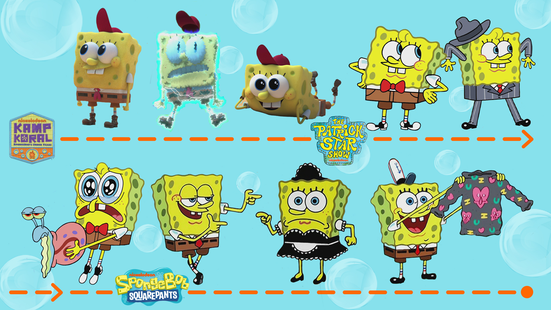 Evolution Of SPONGEBOB SQUAREPANTS 21 Years Explained CARTOON EVOLUTION | atelier-yuwa.ciao.jp